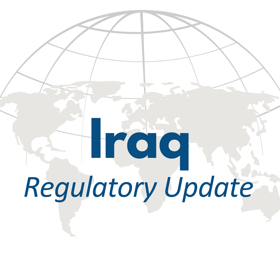 Iraq Label Announcement| Regulatory Update | Global Validity